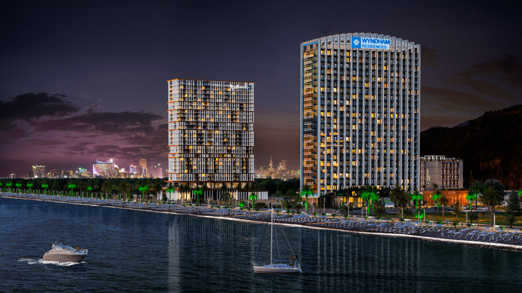 Batumi Gonio apartament w hotelu Radisson Blu z centralnym widokiem na ...